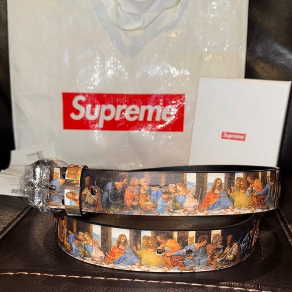 Supreme | Accessories | Supreme Last Supper Belt | Poshmark
